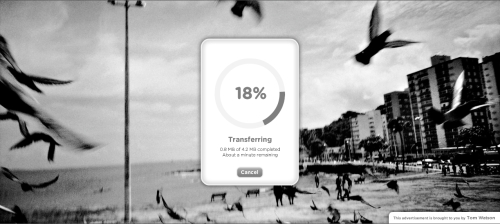 Busking on WeTransfer. A new model for online advertising? - Your ...